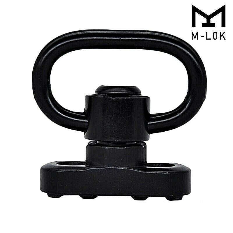4 Pack M-LOK MLOK Quick Release Sling Mount Push Button QD Sling Swive ...